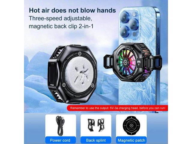 Click here for 2 in 1 Magnetic/Back-clip Fast Cooling Phone Coole... prices