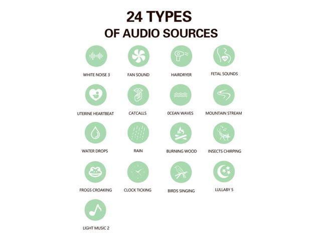 Click here for LED White Noise Speaker Warm Light Sleep Sound Mac... prices