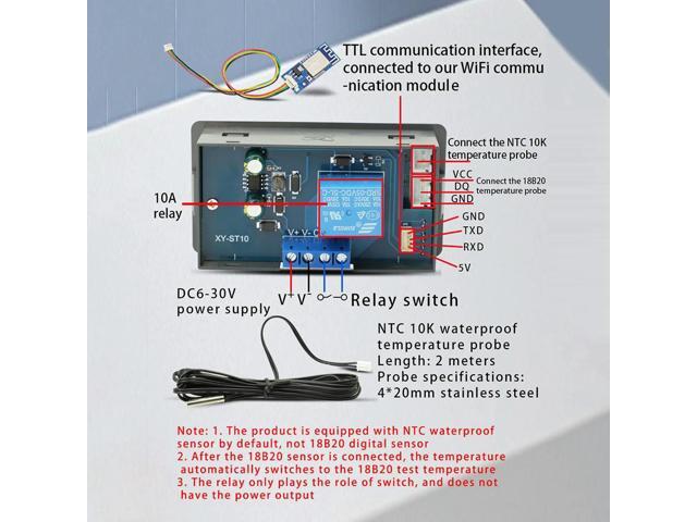 Click here for ST10/ST10-W Remote Control Thermostat Cooling Heat... prices