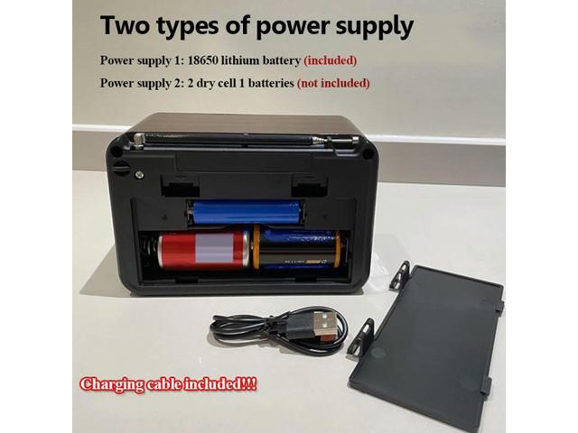 Click here for Portable FM AM SW Radio with BT Speaker LED Flashl... prices