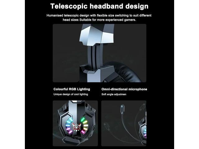 Click here for Wired Gaming Headset with Mic & RGB Over Ear Headp... prices