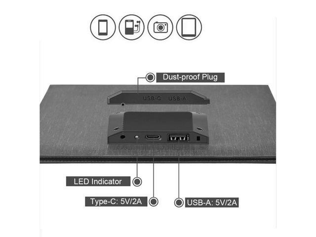 Click here for 16W 5V Solar Panel Folding with USB /Type-C Ports... prices
