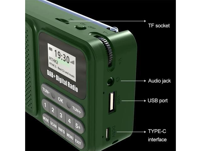 Click here for Portable DAB+ Digital Radio Bluetooth-Compatible S... prices