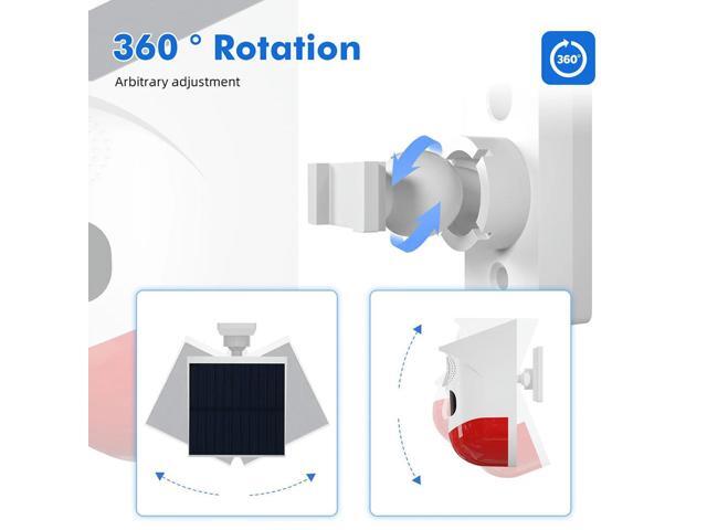 Click here for Solar Security Infrared Siren Remote Control Motio... prices