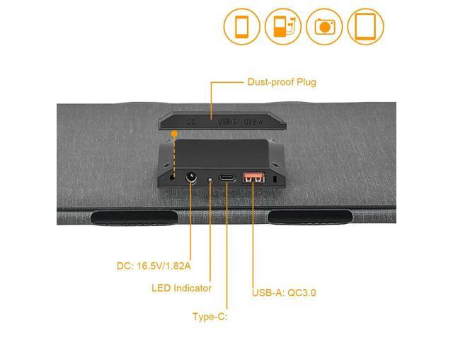 Click here for 45W Foldable Solar Panel Folding Solar Charger Wat... prices