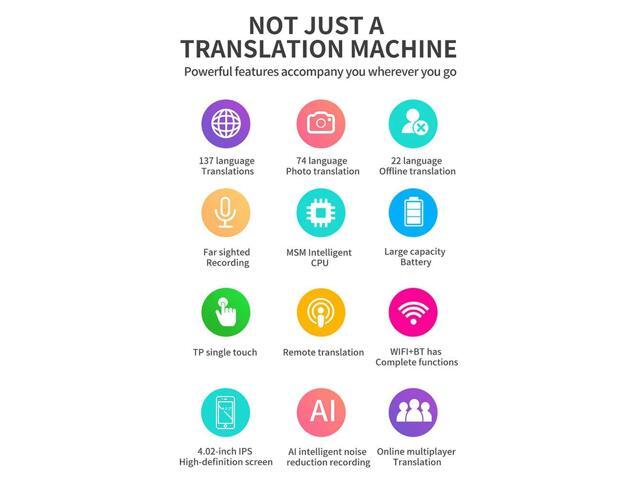 Click here for Language Translator Device 137 Languages Online/Of... prices