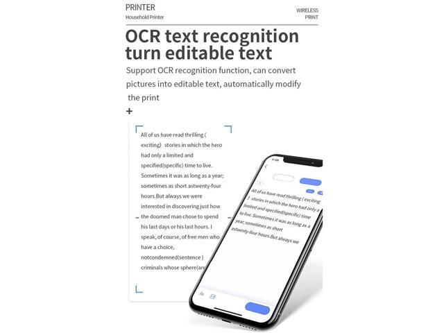 Click here for Thermal A4 Mobile Printer Inkless Bluetooth-Compat... prices