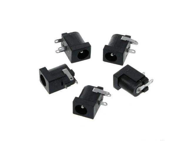 Click here for 5pcs 5.5x2.1mm DC-005 Black DC Power Jack Socket D... prices