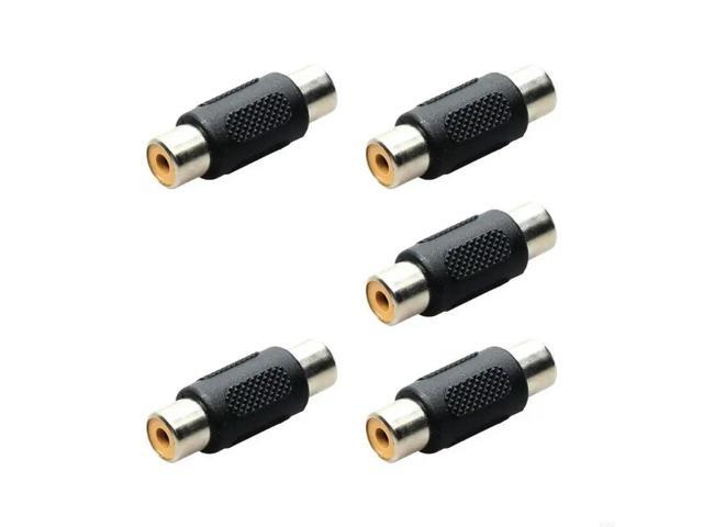 Click here for 5PCS RCA Female To Female Jack Plug RCA Connector... prices