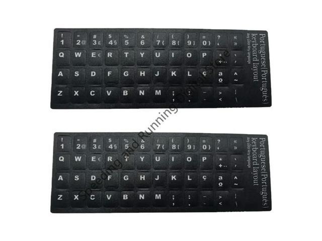 Click here for 2Pcs Portuguese Keyboard Stickers Letter Alphabet... prices