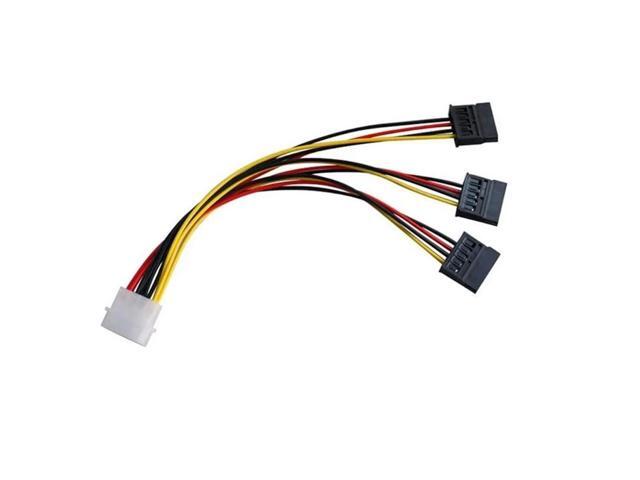 Click here for 1pc 4 Pin IDE Molex To 3 SATA Power Splitter Exten... prices