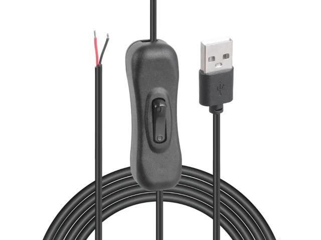 Click here for LED Strip USB Connector Cable Extension 2 pin Powe... prices