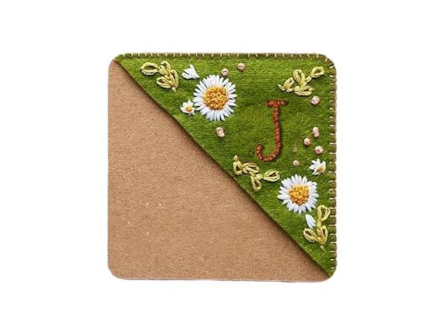 Click here for Felt Triangle Bookmark Embroidered Corner Bookmark... prices