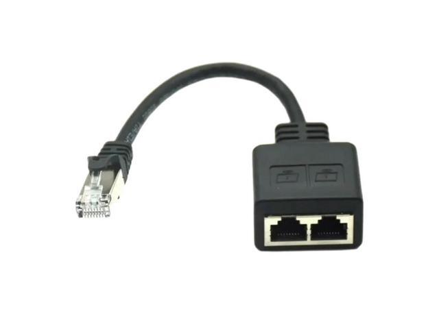 Click here for RJ45 Cable Splitter Converter 1 Male In to 2 Femal... prices