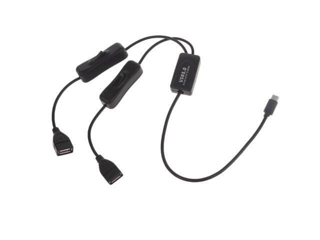 Click here for USB 3.1 Type-C OTG HUB Cable 2 in 1 USB C 3.1 Male... prices