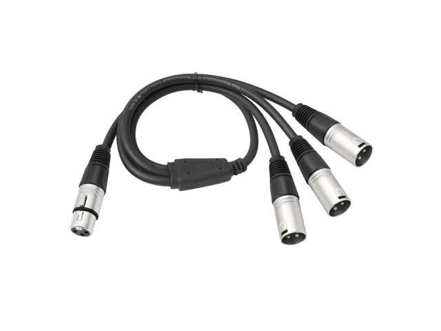 Click here for 60cm XLR Splitter Cable Female to 3 male Y-Splitte... prices