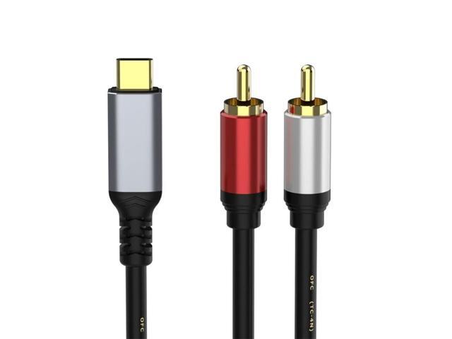 Click here for USB C to 2RCA Male Jack Plug Adapter Type-C to RCA... prices