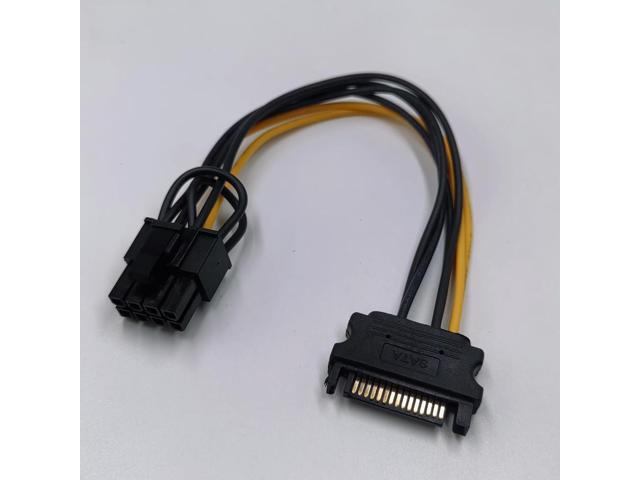 Click here for Single SATA 15pin to 8pin(6+2) Powr Adapter Cable... prices