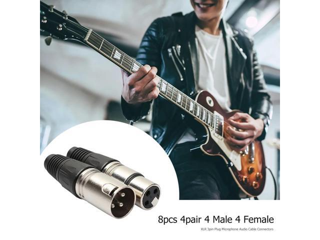 Click here for 8pcs Audio Microphone Connector 4 Male 4 Female 3P... prices