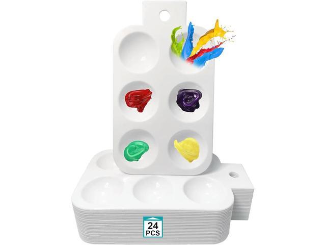 Click here for 24pcs Plastic Paint Pallets with Hanging Hole Pain... prices