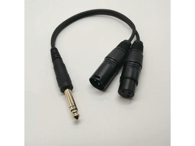 Click here for 6.35mm 1/4 Inch TRS To XLR Male Female Speaker Cab... prices