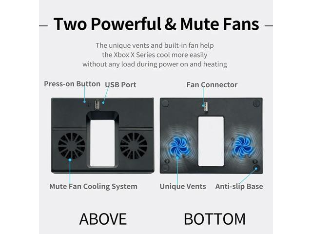 Click here for Game Console Cooling Fan for XBOX Series X Host Si... prices