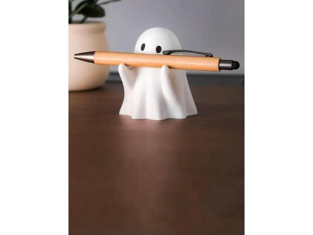 Click here for Halloween Ghost Pen Holder Funny Adorable Pencil S... prices