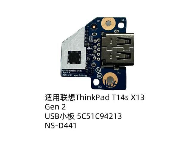 Click here for For ThinkPad T14s X13 Gen2 USB Board 5C51C94213 NS... prices