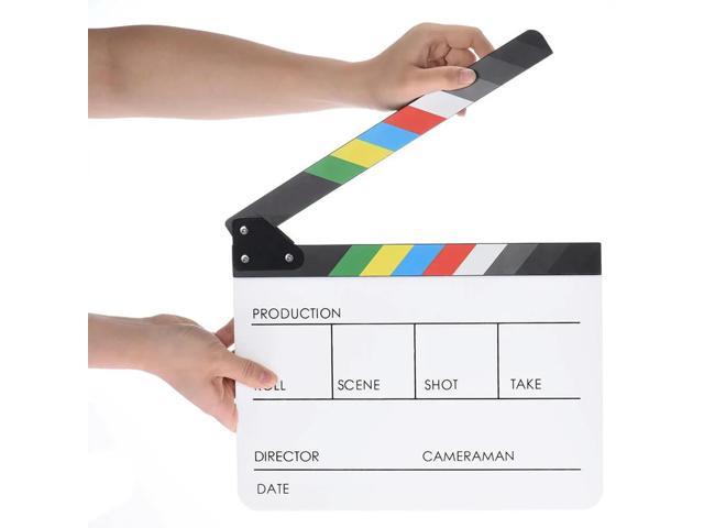 Click here for Colorful Director Video Scene Clapper Acrylic Dry... prices