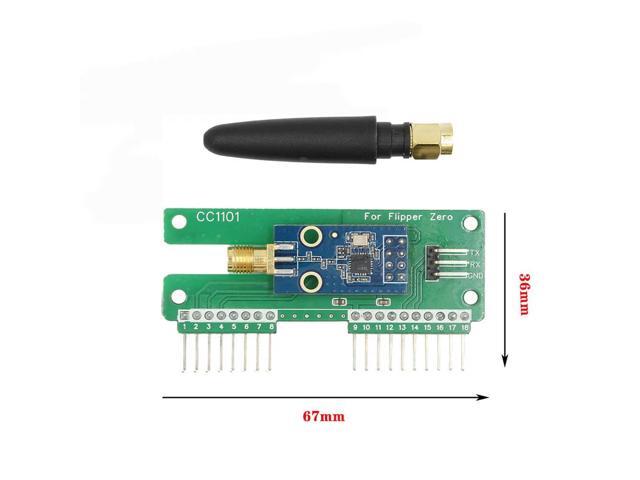 Click here for For Flipper Zero CC1101 433Mhz Development Board L... prices