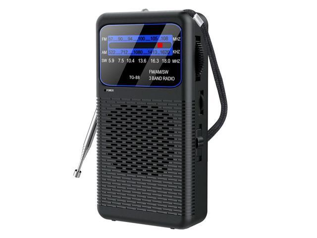 Click here for FM AM SW Radio with LED Flashlight Pocket Radio Op... prices