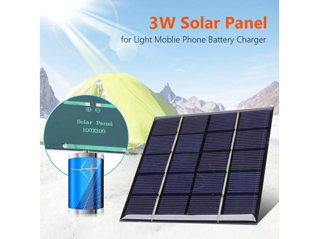 Click here for 3W 5V Solar Panel Charger Photovoltaic Cells Phone... prices