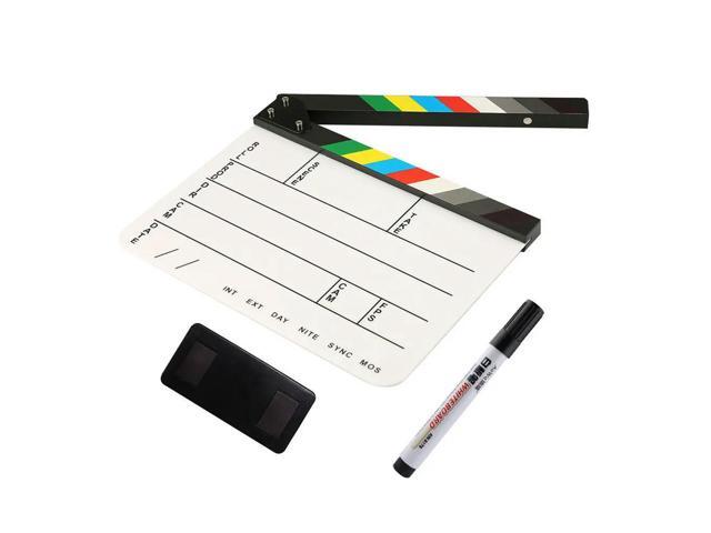 Click here for Acrylic Regarding Clapperboard Clapper Board Dry E... prices
