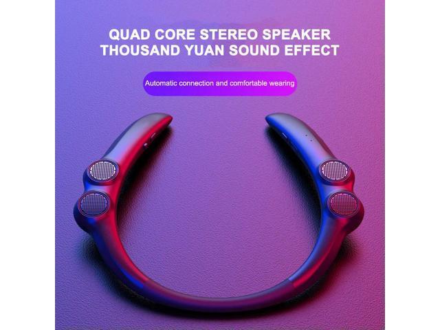 Click here for Bluetooth-compatible Speaker Hang Neck Wireless St... prices