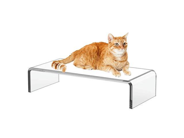 Click here for Acrylic Monitor Stand Computer Stand Desk Clear Co... prices