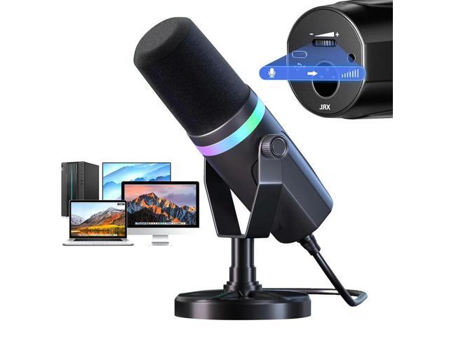 Click here for USB XLR Dynamic Gaming Microphone RGB PC Computer... prices