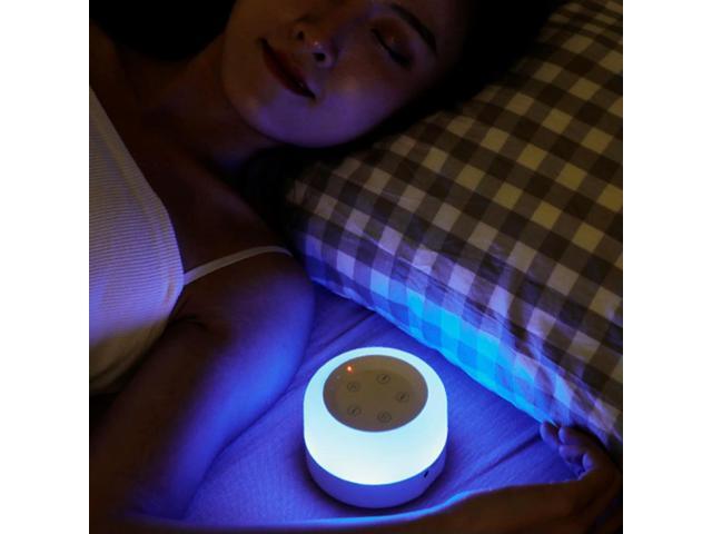 Click here for White Noise Machine with Night Light Desktop White... prices