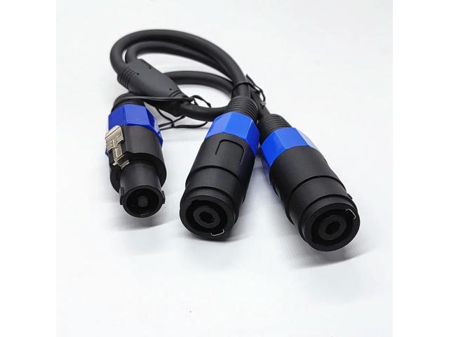 Click here for Speakon Splitter Cable 1 Male to 2 Female XLR Y Sp... prices