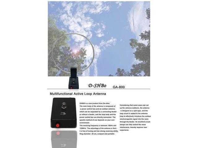 Click here for Circular Antenna 10KHz-159MHz Donut Antenna HF Act... prices