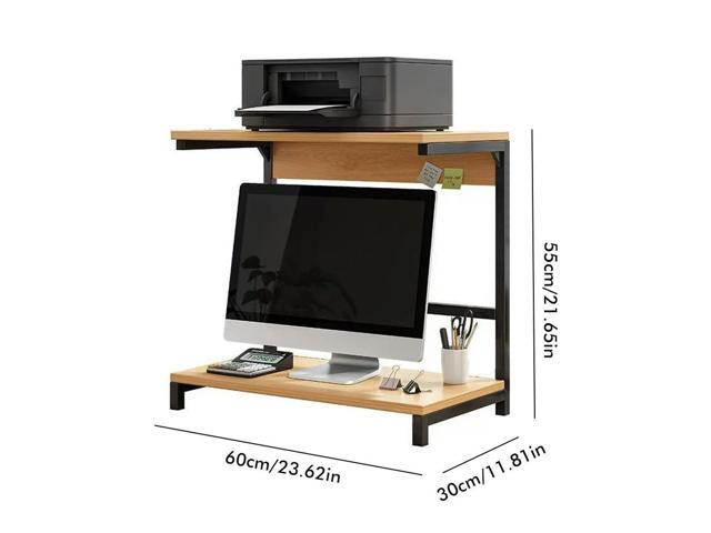 Click here for 2-Tier Computer Monitor Riser Printer Stand Deskto... prices