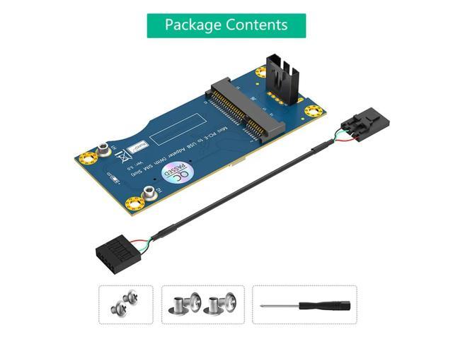 Click here for Mini PCI-E To USB 2.0 Adapter With SIM Card Slot F... prices