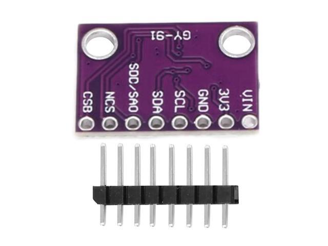 Click here for 2pcs MPU-9250 MPU9250 BMP280 SPI IIC 10DOF Acceler... prices