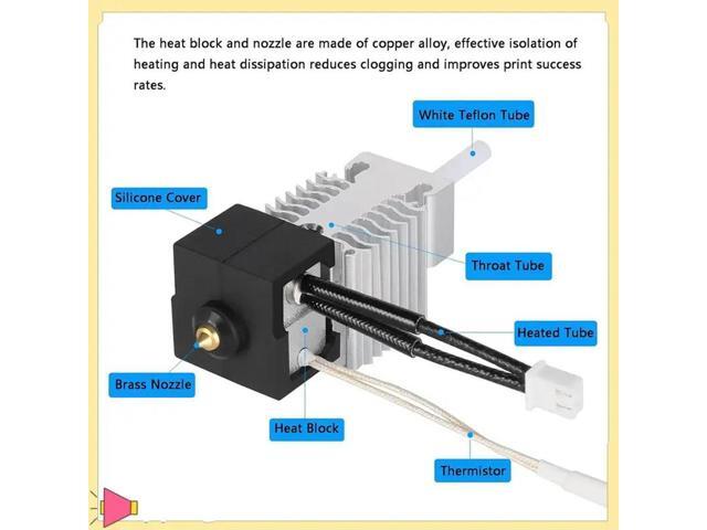 Click here for High-Temperature Resistance Hotend Heater Block  H... prices