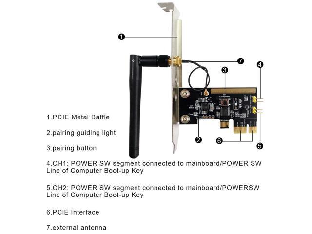 Click here for Wireless Switch Relay Module Mini PCI-E Desktop Sw... prices