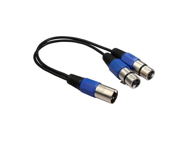 Click here for 0.3m XLR to 2XLR Male to Female Audio Cable Wire f... prices