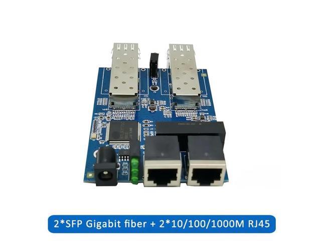 Click here for Gigabit Ethernet Fiber Switch 2RJ45 UTP 2SFP Fiber... prices