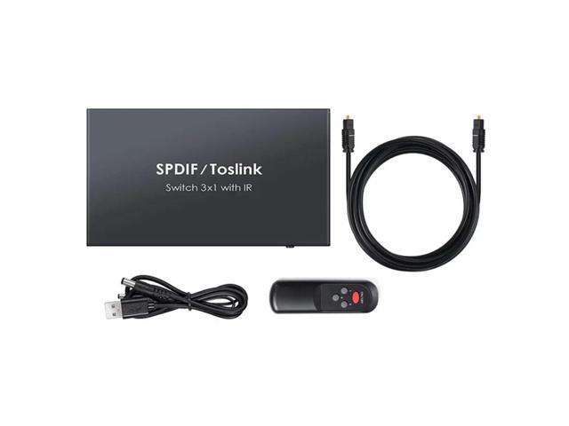 Click here for Fiber Switcher Spdif Toslink Optical Digital Audio... prices