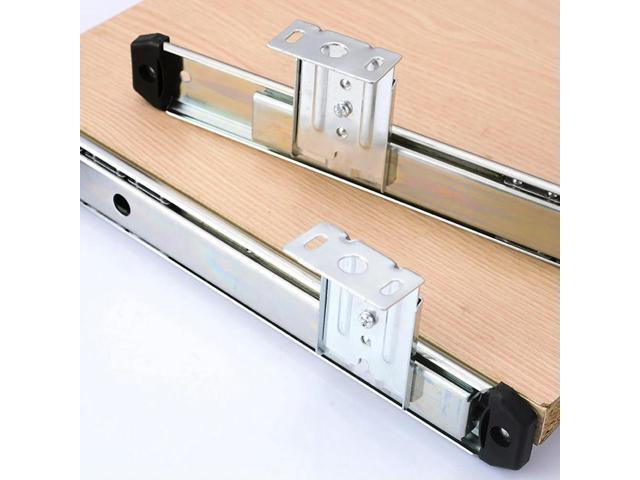 Click here for 35Key Desk Keyboard Drawer Rail Desk Tray Slide Ra... prices