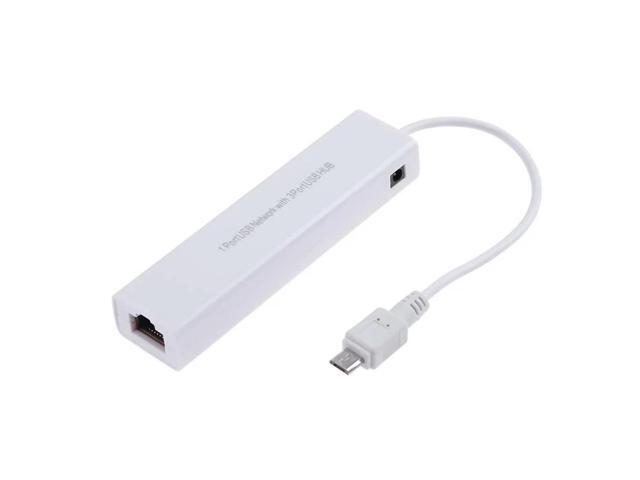Click here for OTG 3 Port USB 2.0 HUB 10/100MB Micro USB to RJ45... prices