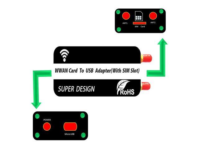 Click here for Mini PCI-E PCI-Express To Mini USB Adapter With SI... prices